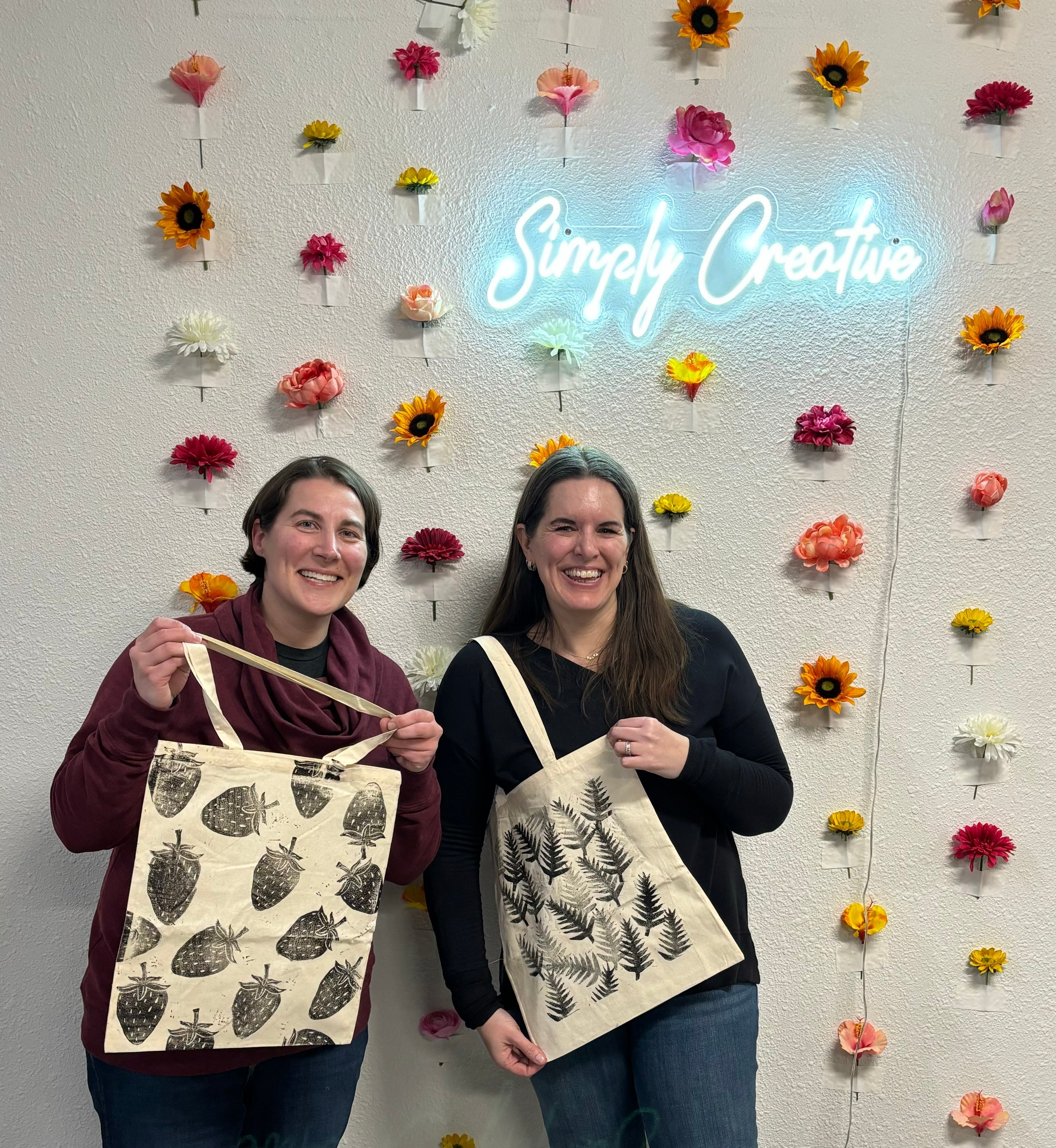 Block/Screen Printing Classes – Simply Creative