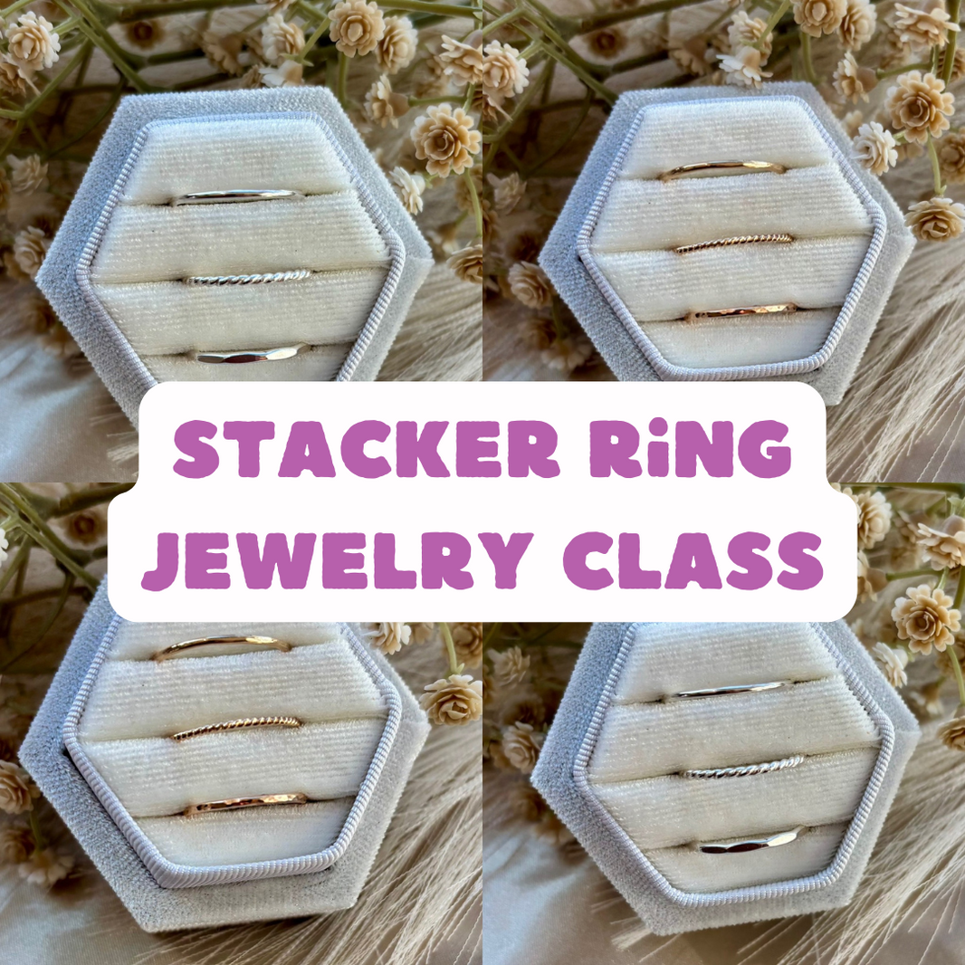 Stacker Ring Jewelry Making Class in Minneapolis, MN – Simply Creative
